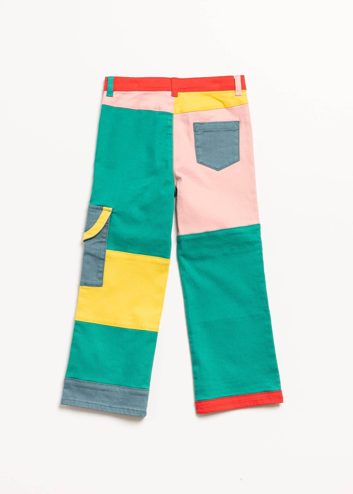 Primary Patchwork Pants – Next Generation Boutique